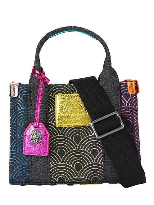 Kurt Geiger Xs Southbank Canvas Tote Bag - Blk/other