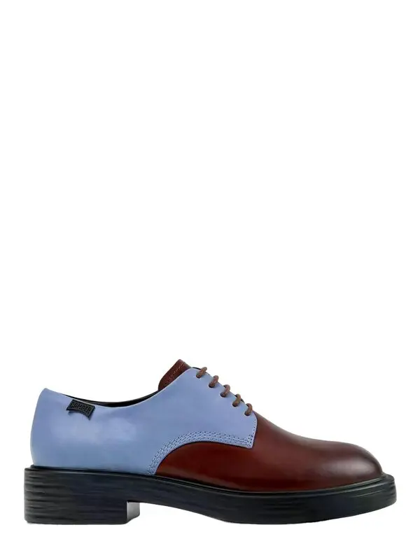 Camper Dean Twins Leather Oxford Shoes - Brown