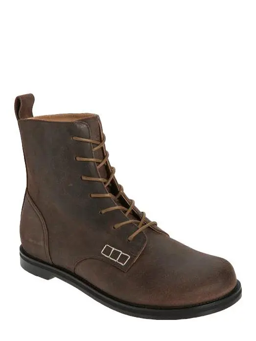 JW Anderson Loafer Lace-up Boots - Deep Walnut 631