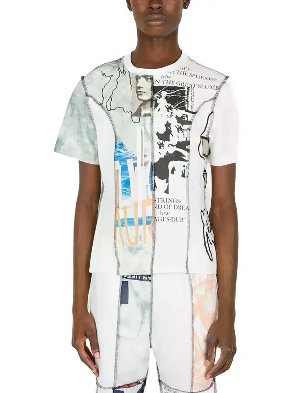 PERKS AND MINI Graphic-print Short-sleeve T-shirt - White