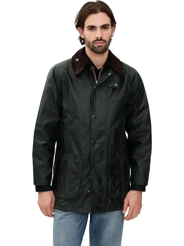 Barbour Beaufort Wax Jacket - Sage
