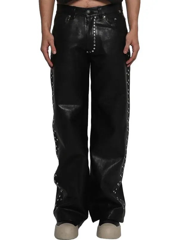 EARTHLING VIP Leather Pants - Black