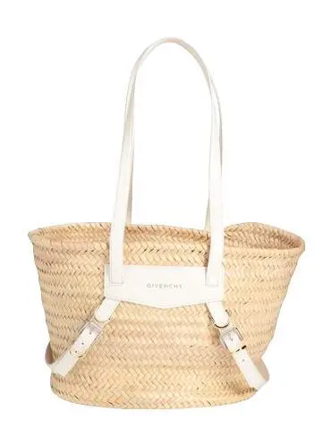 Givenchy Straw Maxi Shopper - Beige