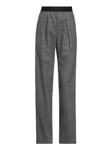 Pinko Straight-leg Flannel Pants - Grey