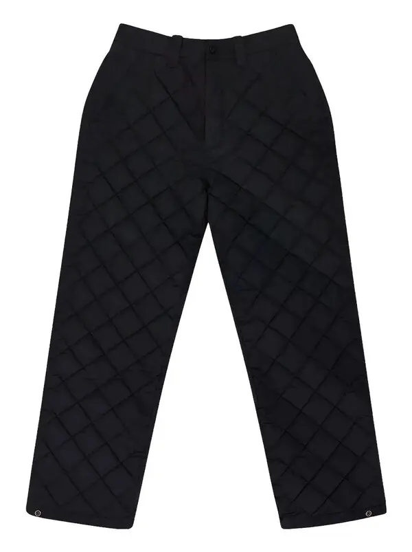 Aimé Leon Dore Quilted Straight Leg Pants - Black