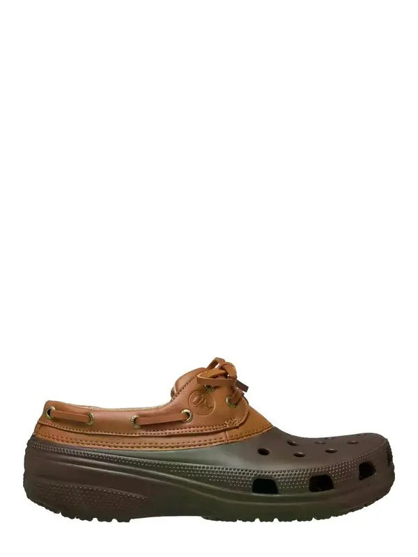 CROCS Classic Islander Boat Clogs - Brown