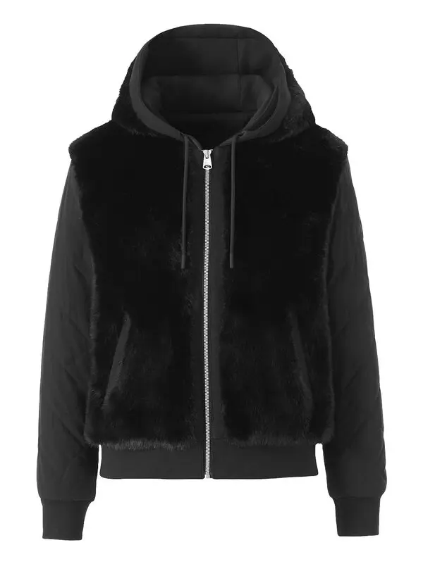 Mackage Gwendal Reversible Faux-fur Jacket - Black