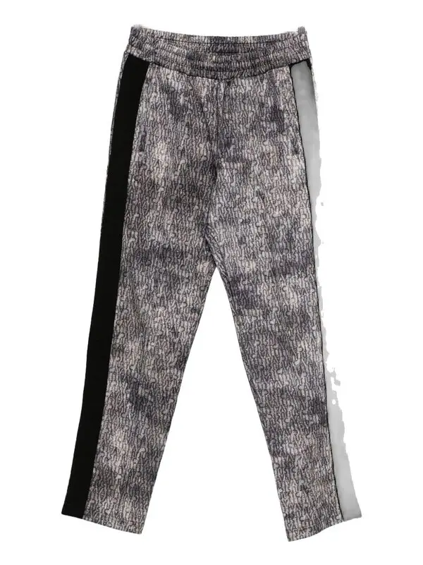 Just Cavalli Logo Print Pants - Grey