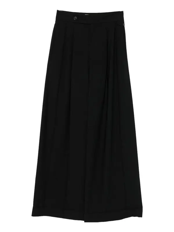 Closed Hanbury Wool Blend Trousers - Black