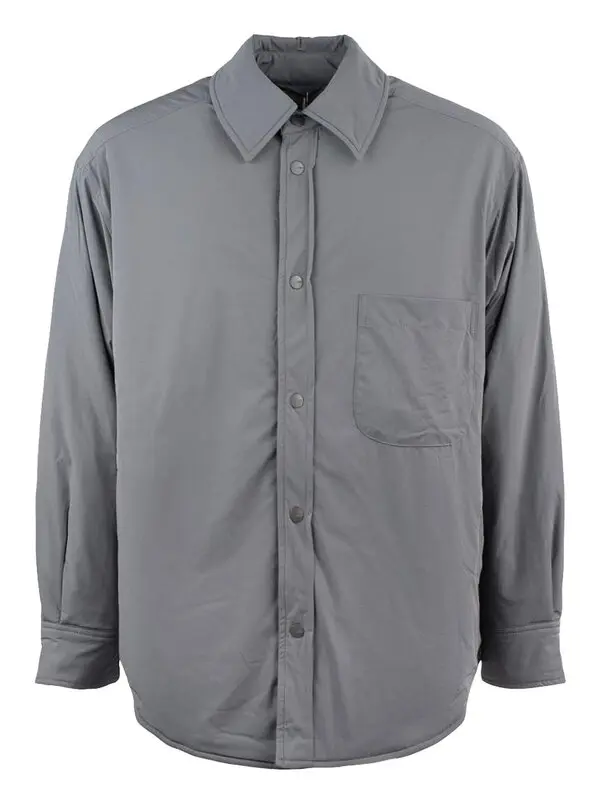 AUTRY Padded Overshirt - Gray