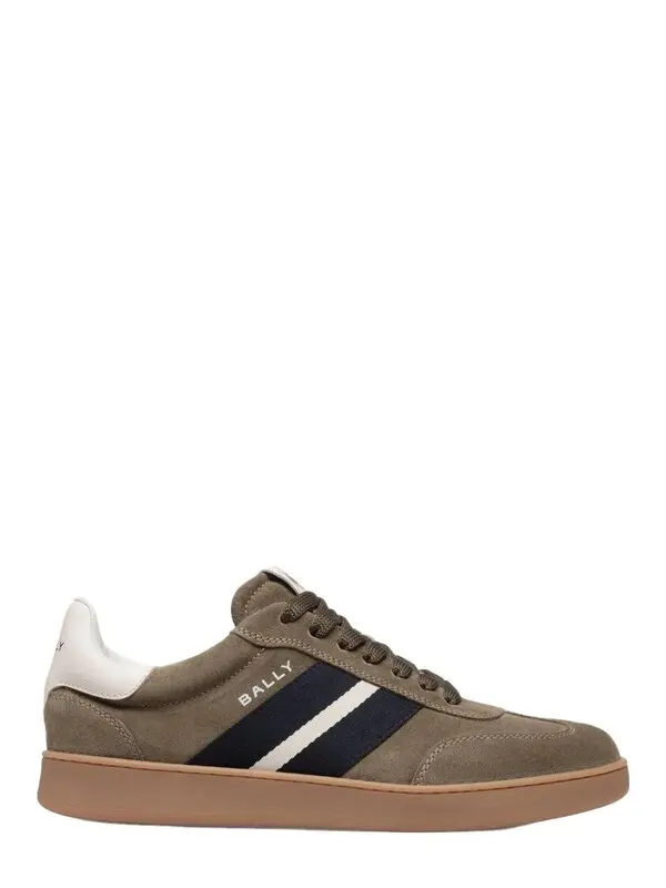 Bally Roget Lace-up Sneakers - I6k7 Ficus/bone