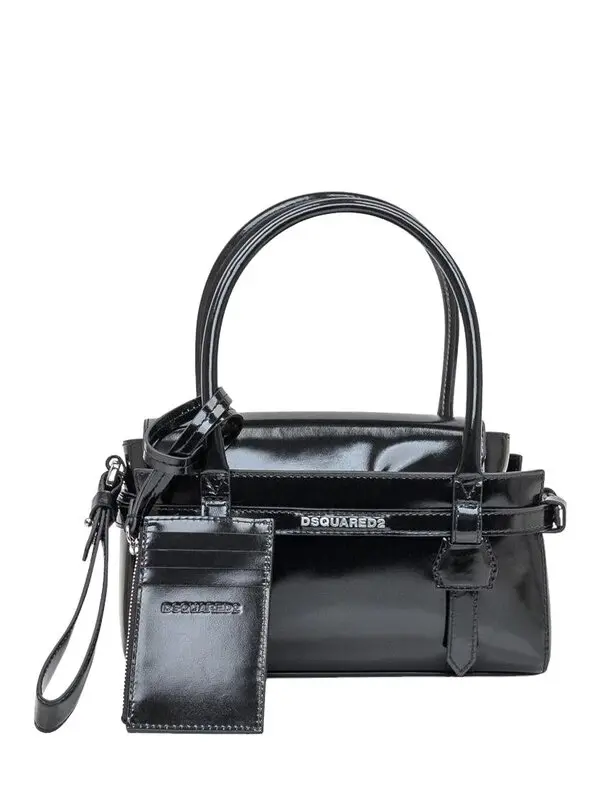 Dsquared2 Handbag With Card Holder - Black