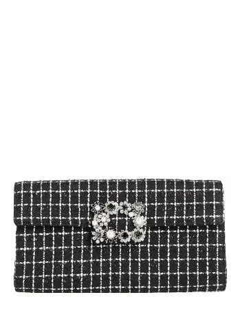 ROGER VIVIER Textile Handbag - Black