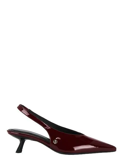 ANINE BING Hilda Slingback Pump - Burgundy