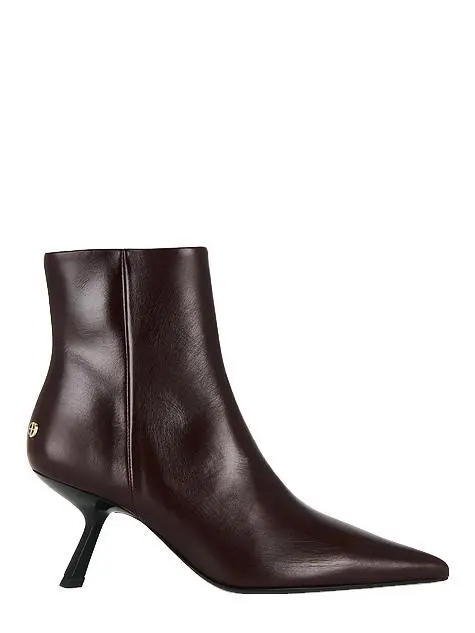 ANINE BING Hilda High Heel Boot - Burgundy
