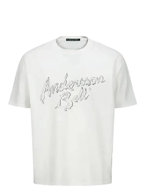 Andersson Bell Logo-print T-shirt - White