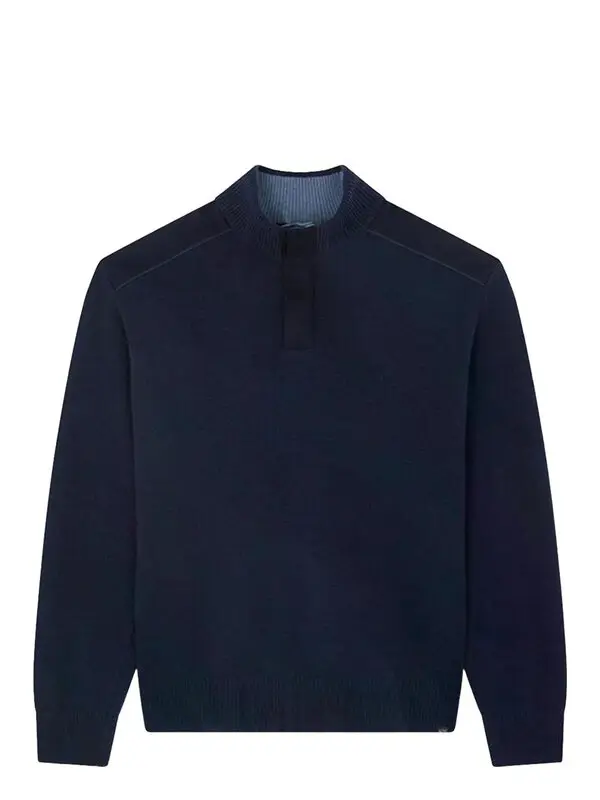 Paul & Shark Half-zip Pullover Sweater - Blue