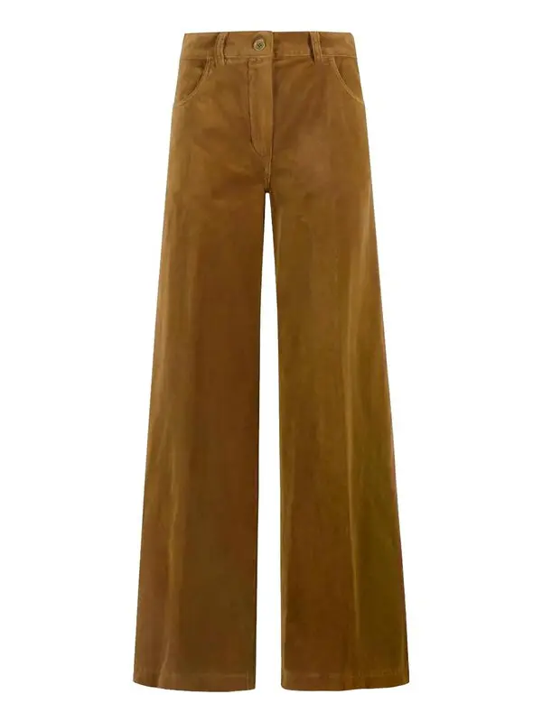 Aspesi Velvet Trousers - Brown