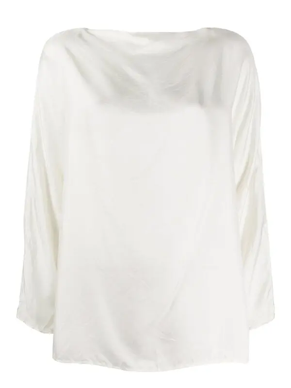 DANIELA GREGIS Silk Blouse - White