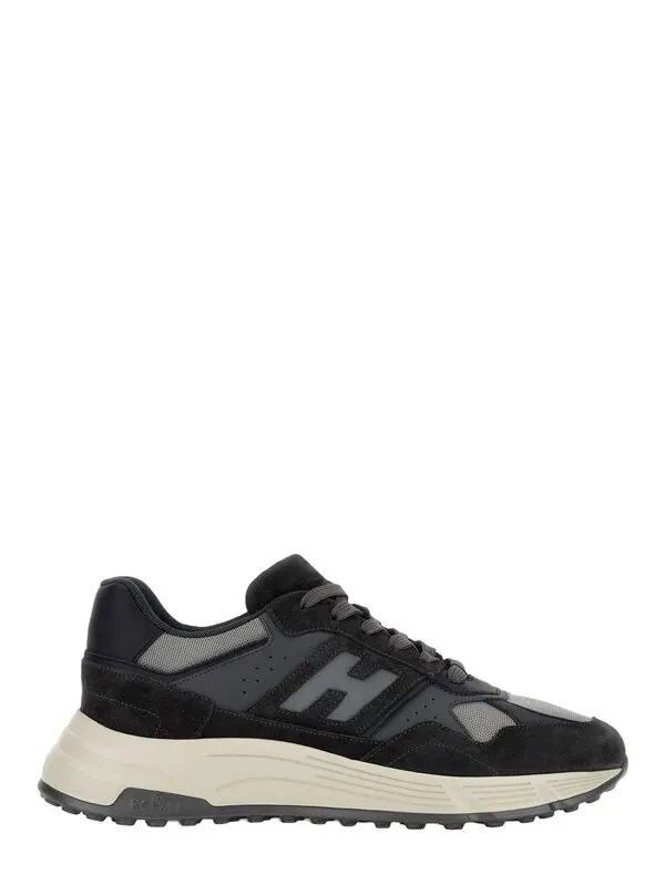Hogan Hyperlight Leather Sneakers - Blue