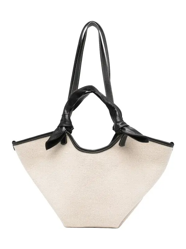 Hereu Fonol Small Canvas Tote - Black