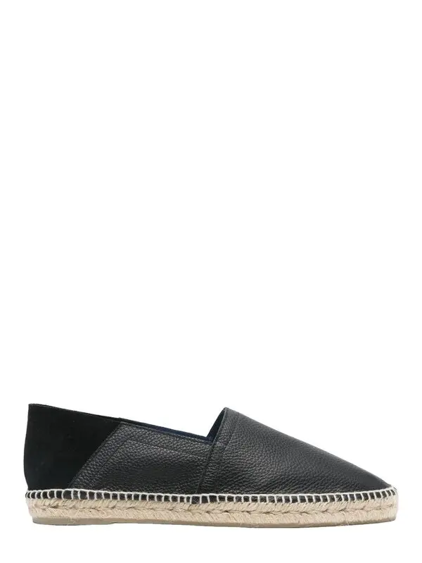 CASTANER SINCE 1927 Polo Leather Espadrilles - Black