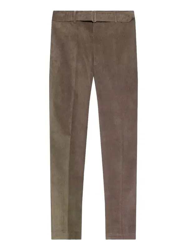 Officine Générale Belted Corduroy Trousers - Neutrals