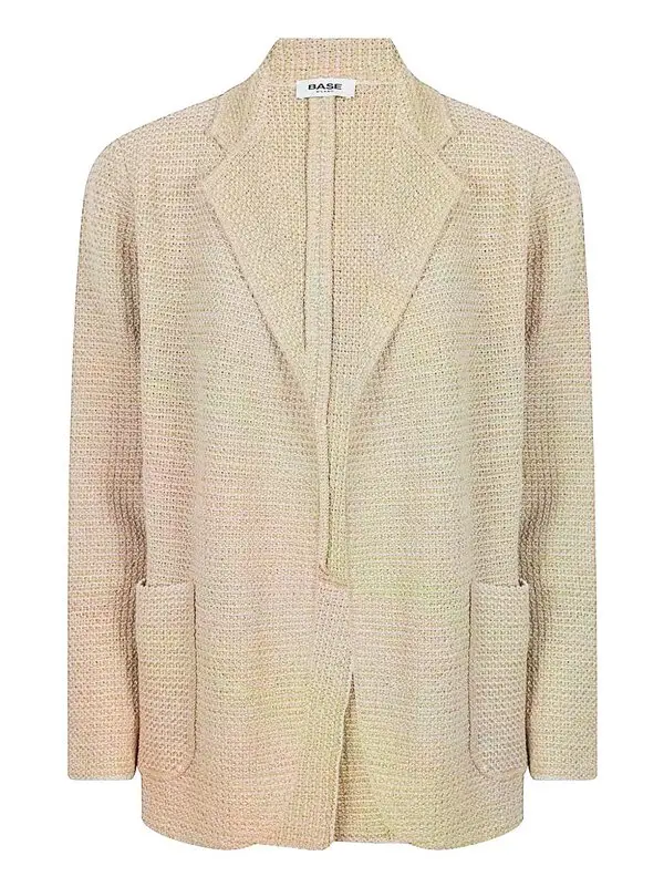 BASE Textured Pocket Jacket - Neutrals
