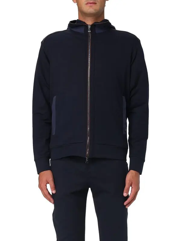 Paul & Shark Full Zip Sweatshirt - Blue