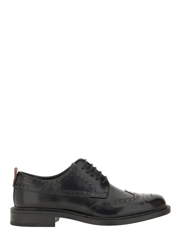 Hugo Boss Brogue Shoes - Black
