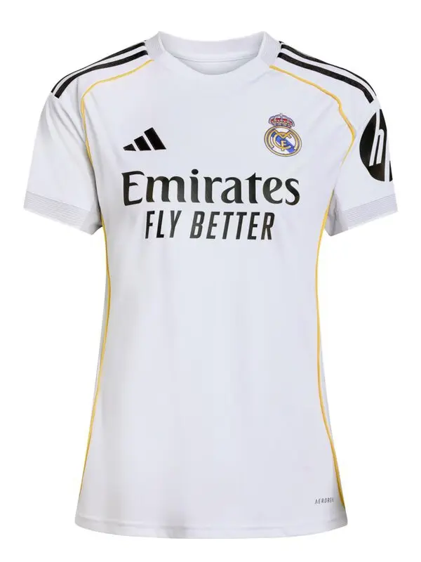 Adidas Real Madrid 25/26 Home Jersey - White / Soccr-rms-s2r