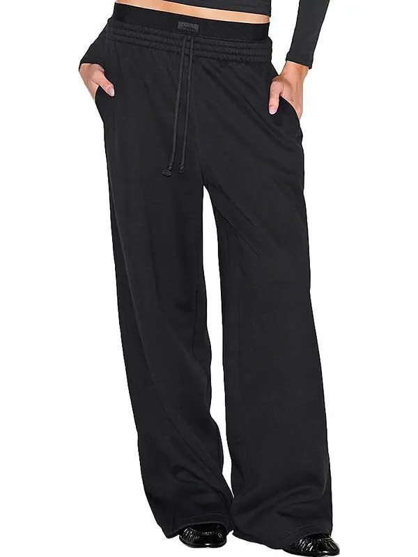 SKIMS Exposed Boxer Pants - Onyx