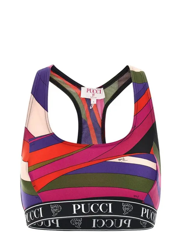 Emilio Pucci Iride Sporty Top - Multicolor