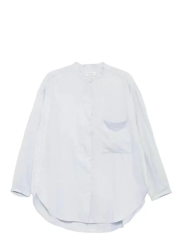 Marc O'polo Long-sleeve Cotton Shirt - Blue