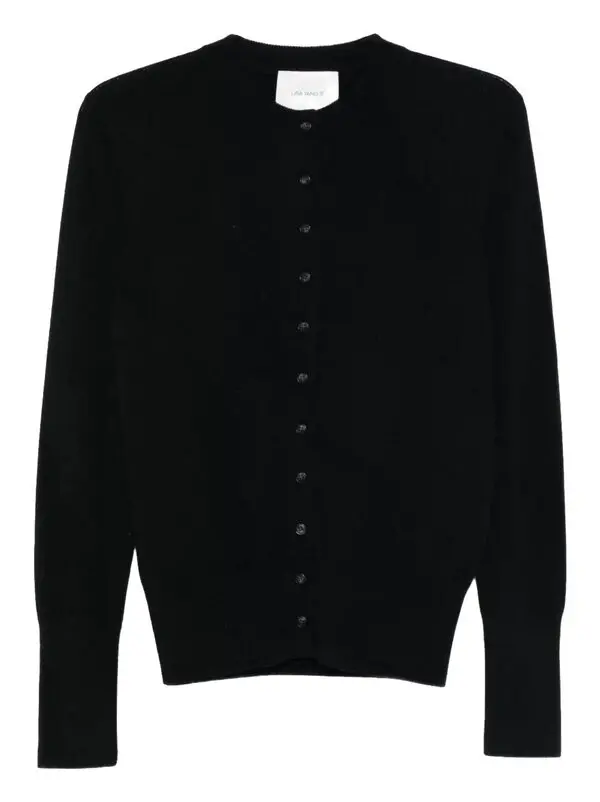 LISA YANG Button-front Cardigan - Black