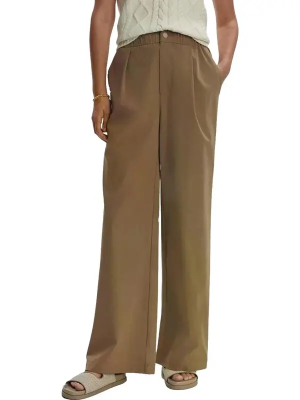 Varley Kayson 2.0 Pleated Trousers - Brown