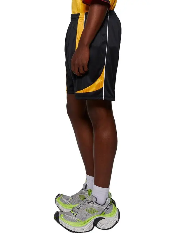 Martine Rose Collage Football Shorts - Black