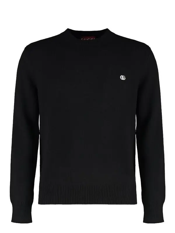 Gucci Wool And Cashmere Sweater - Black