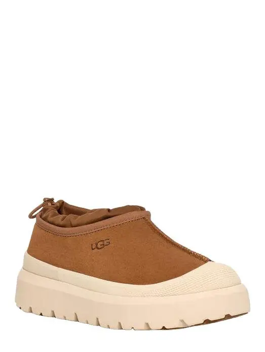 UGG Tasman Waterproof Hybrid Slip-on - Chestnut /whitecap