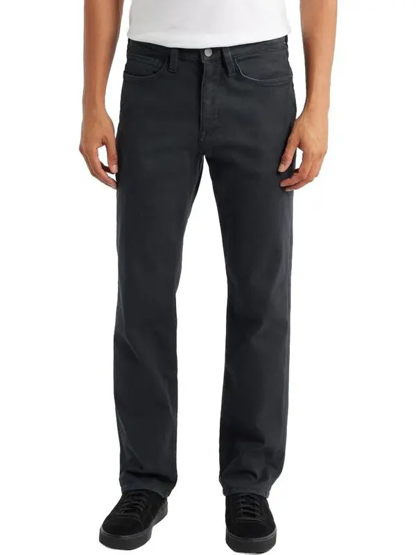 34 Heritage Charisma Relaxed Straight Leg Twill Pants - Charcoal Diagonal