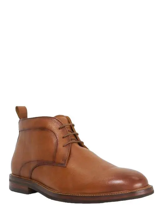 Dune London Maxxy Plain Toe Chukka Boot - Tan