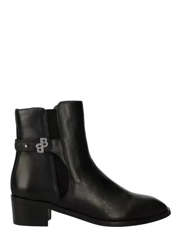 Hugo Boss Zip-fastening Ankle Boots - Black