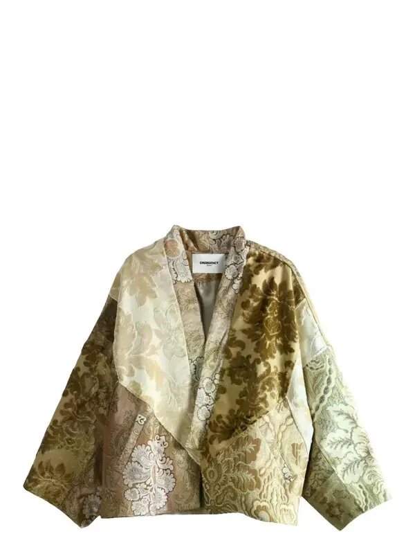 EMERGENCY ROOM Patchwork Jacket - Neutrals