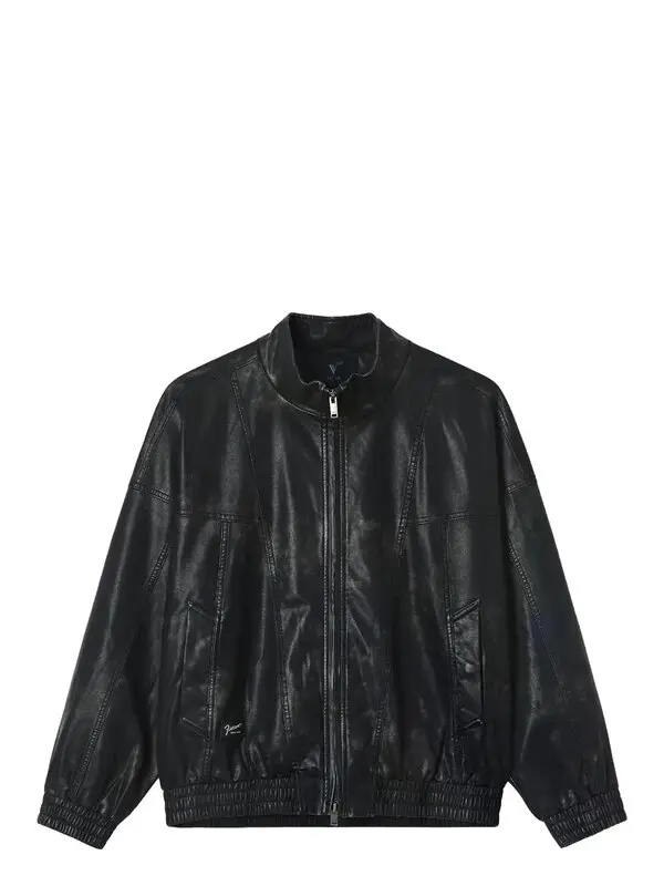 FIVE CM Paneled Jacket - Black