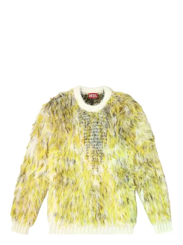 Diesel Jacquard-knit Sweater - Yellow