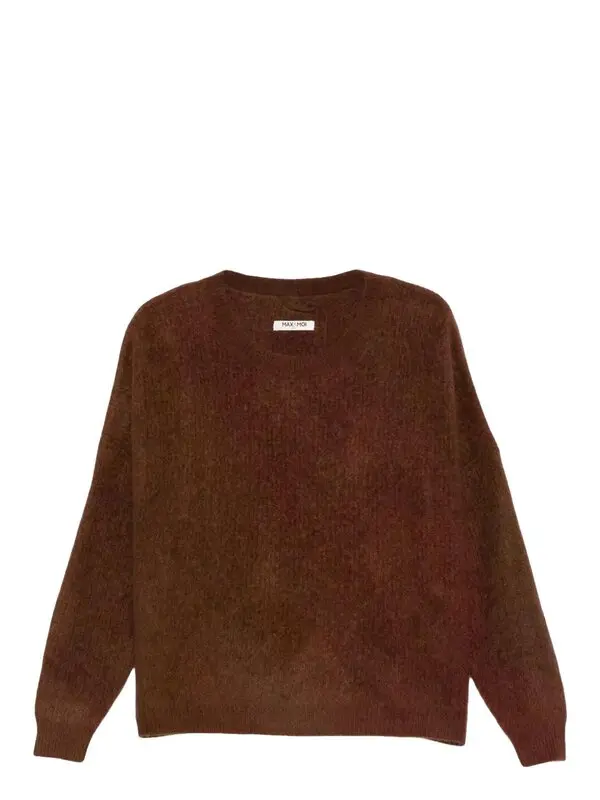 Max & Moi Round-neck Sweater - Brown