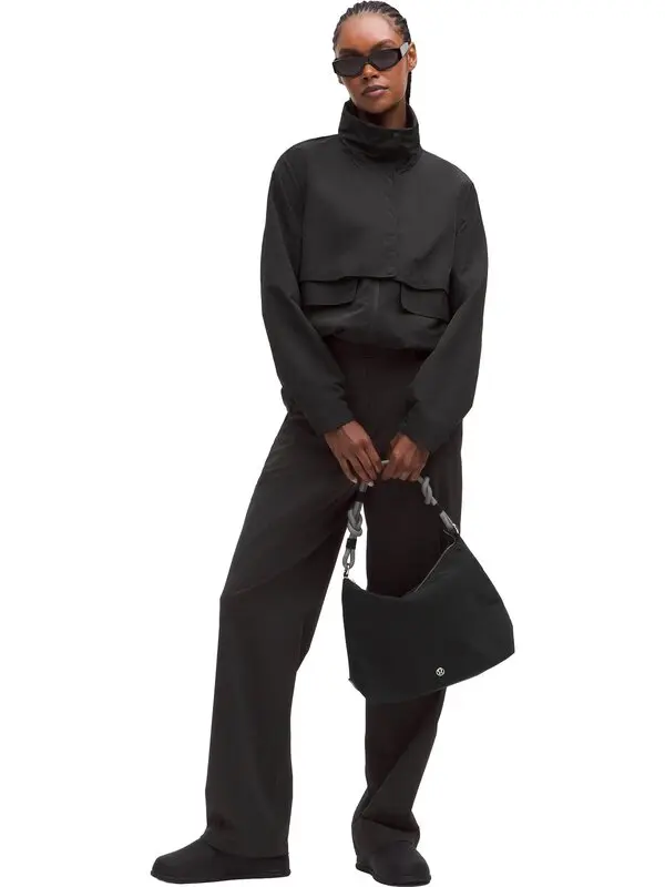 Lululemon High-rise Straight-leg Trousers - Black