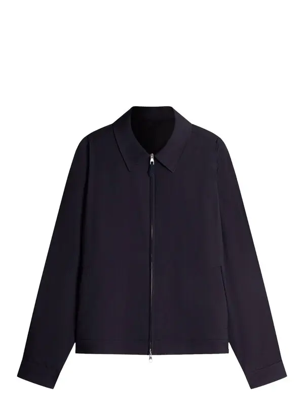 Dunhill Wool-silk Shirt Jacket - Black