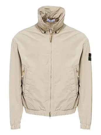 Stone Island David Light Logo-badge Woven Jacket - Desert