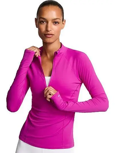 Victoria's Secret Vsx Elevate™ Half-zip Jacket - Purple